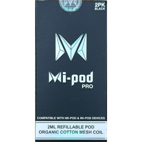 MI-POD PRO PODS BLACK 2CT