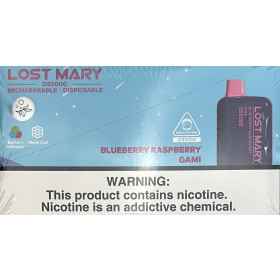 LOST MARY OS5000 BLUEBERRY RASPBERRY GAMI 10CT