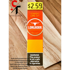 LONGHORN STRAIGHT LONG CUT $2.59 10CT