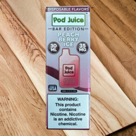 POD JUICE SALT PEACH BERRY ICED 35MG 30ML