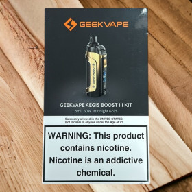 GEEK VAPE AEGIS BOOST III KIT MIDNIGHT GOLD